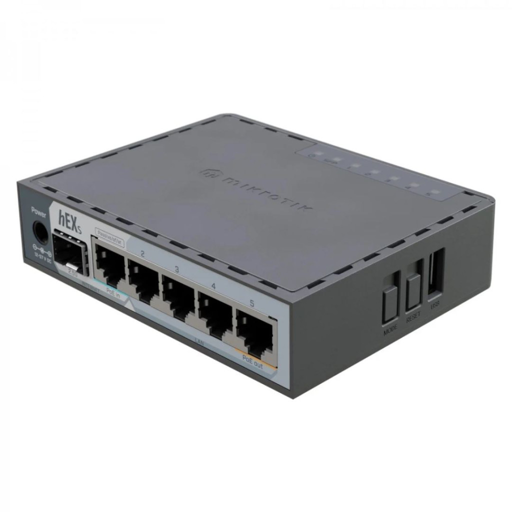 Mikrotik hEX S 2025 5 Port Switch - DTSHOP.HU